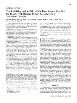 Four Step Square Test Instructions