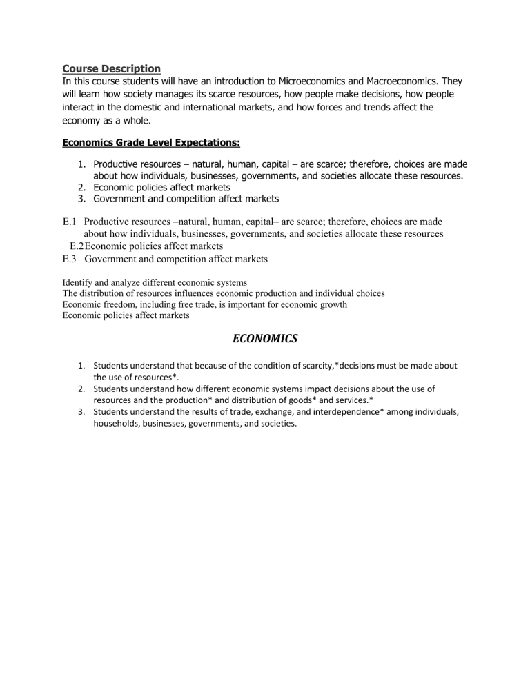 Course Description