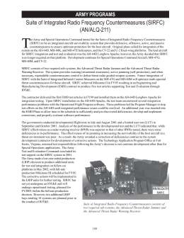 ALR-69A Radar Warning Receiver (RWR)