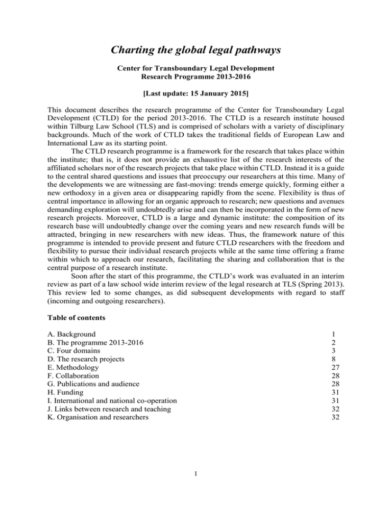 Charting the global legal pathways