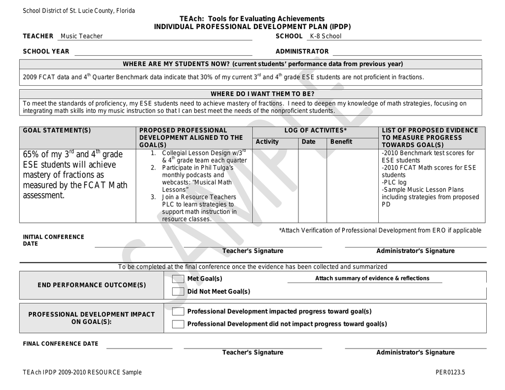 TEAch Tools For Evaluating Achievements INDIVIDUAL PROFESSIONAL TEAch Tools For Evaluating Achievements INDIVIDUAL PROFESSIONAL