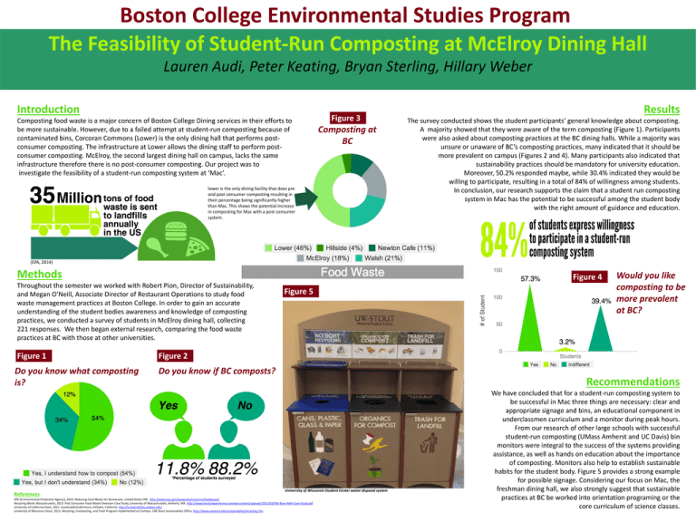 Boston College Environmental Studies Program Introduction Boston College Environmental Studies Program Introduction