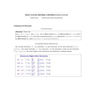 MATH 120 MIDTERM 1 INFORMATION