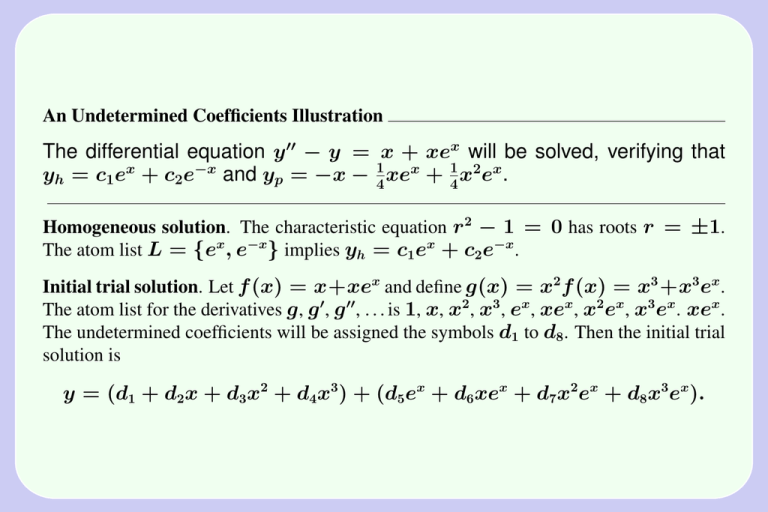  Y X Xe The Differential Equation Y And Y
