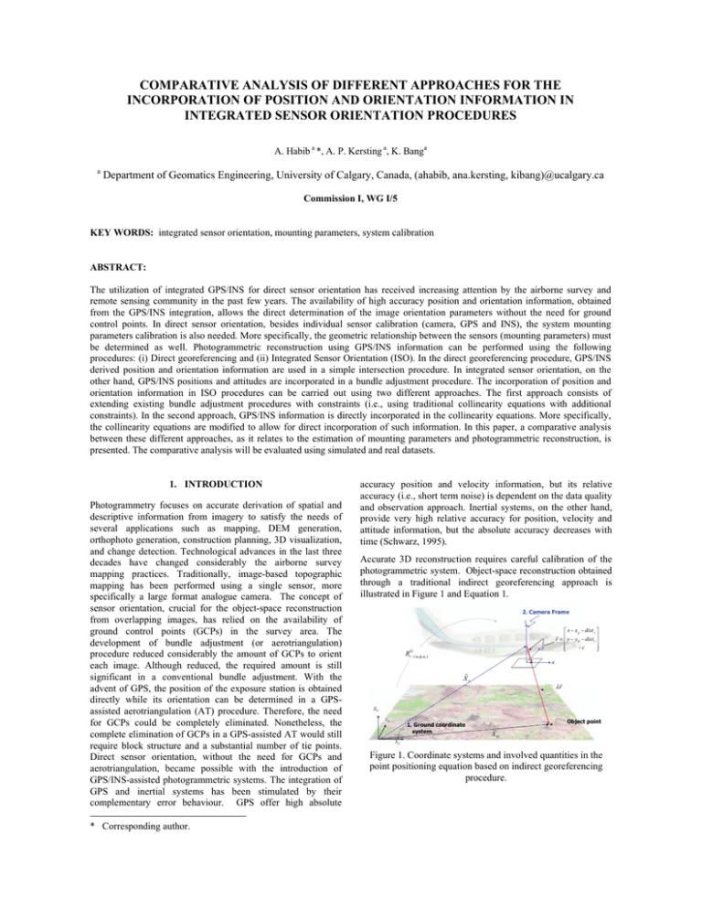 COMPARATIVE ANALYSIS OF DIFFERENT APPROACHES FOR THE