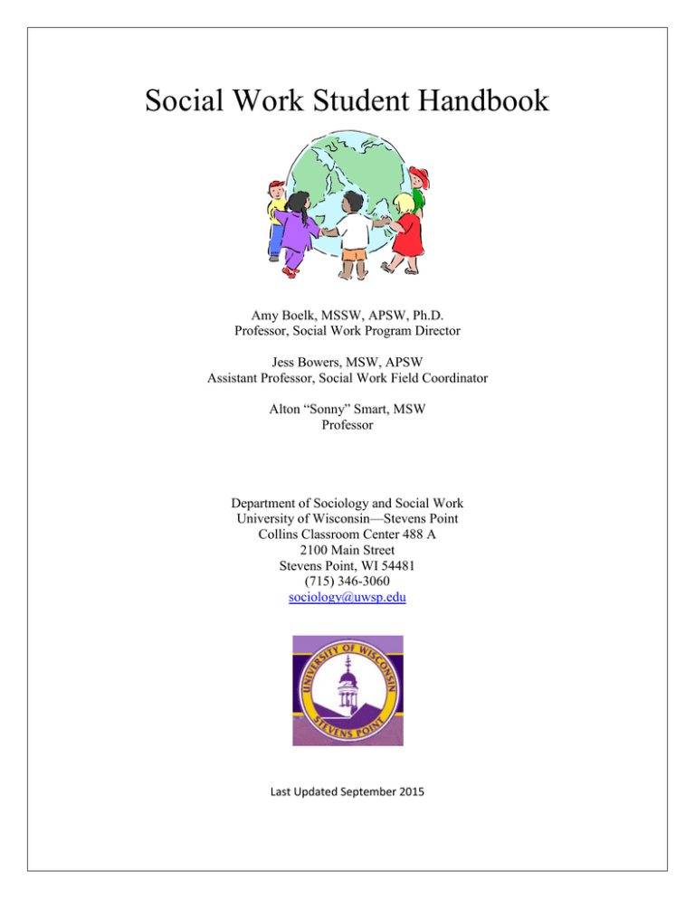 Social Work Student Handbook