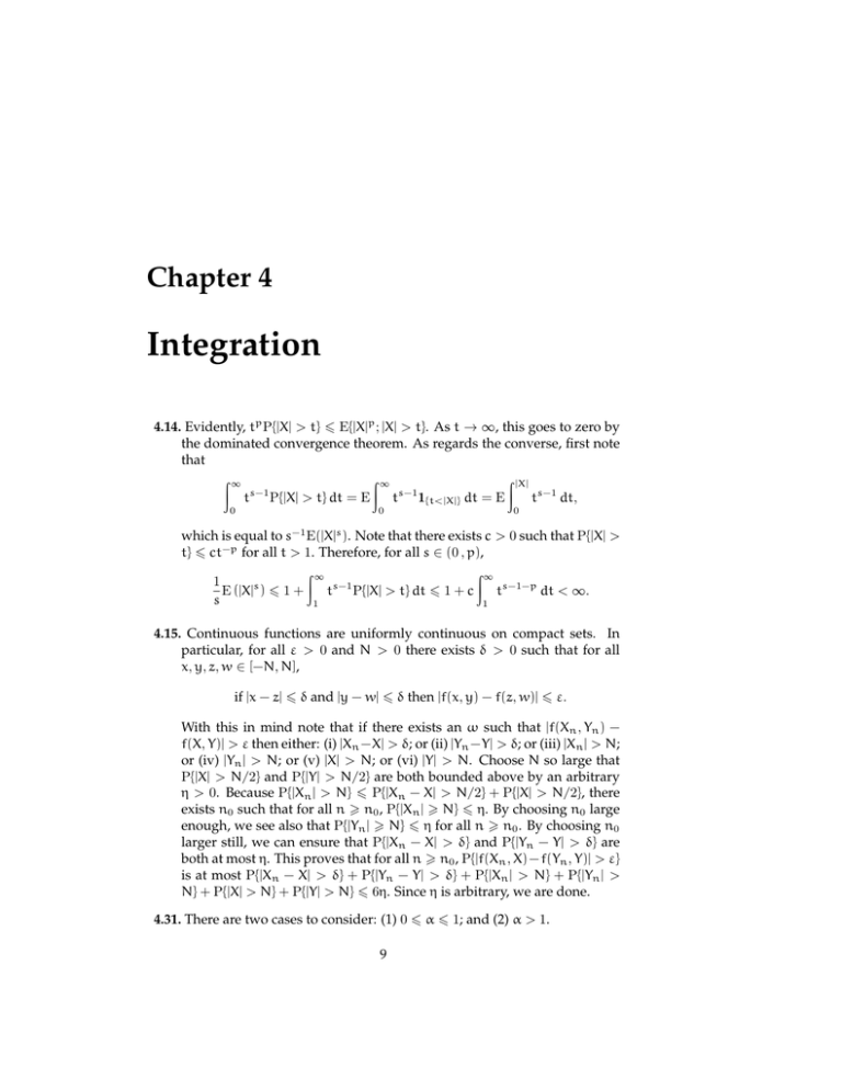 Integration Chapter 4