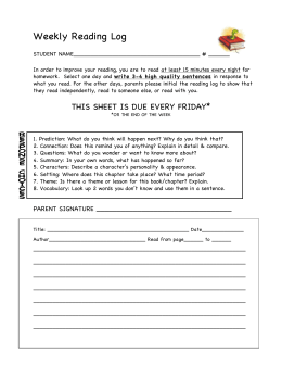 De-Escalation Worksheet