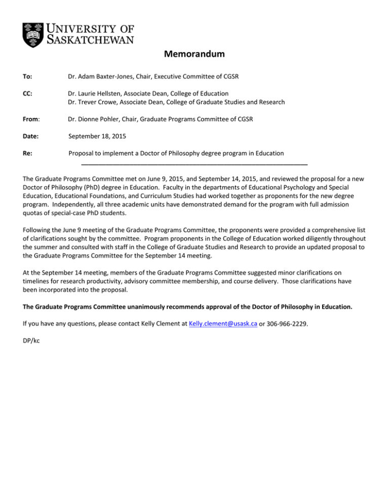 Memorandum