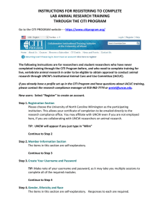 IACUC Training Instructions