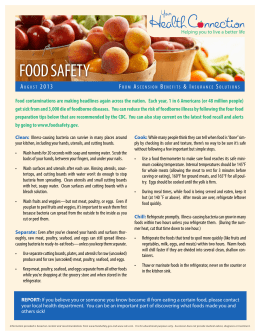 Food Safety PowerPoint presentation