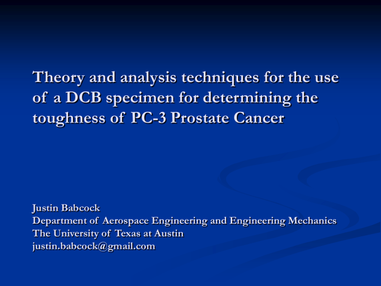 Theory And Analysis Techniques For The Use Theory And Analysis Techniques For The Use