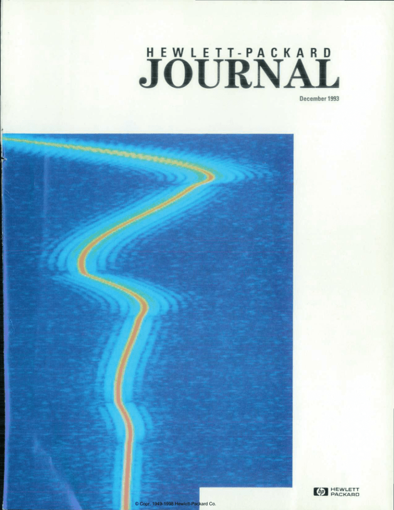 JOURNAL H E W L T P A C K A R D JOURNAL H E W L T P A C K A R D