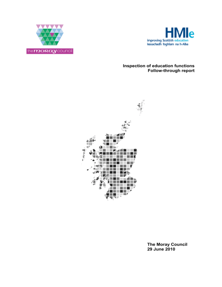 Inspection Of Education Functions Follow through Report The