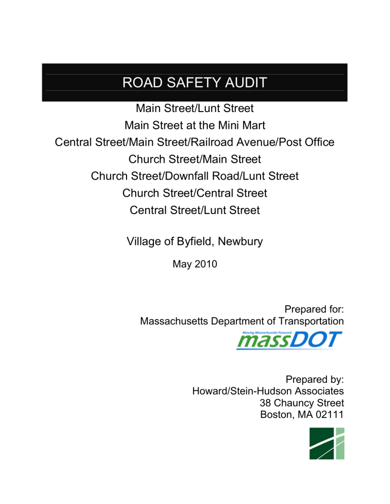 ROAD SAFETY AUDIT
