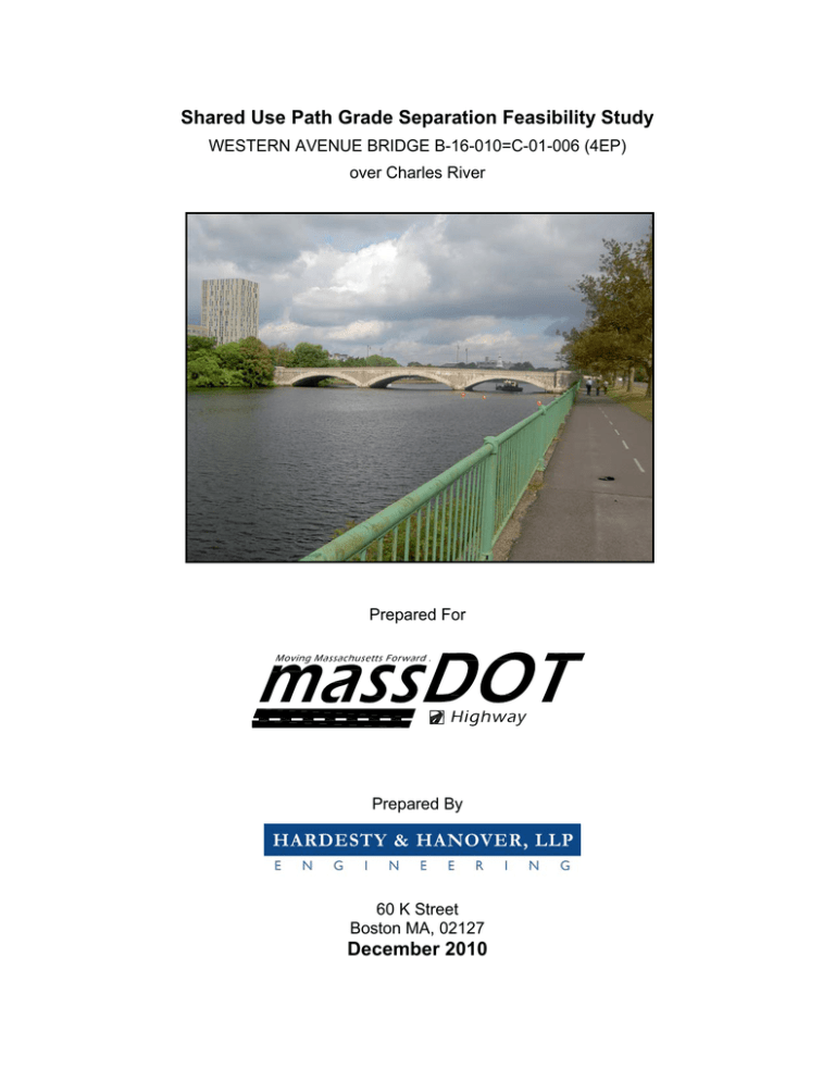 Shared Use Path Grade Separation Feasibility Study