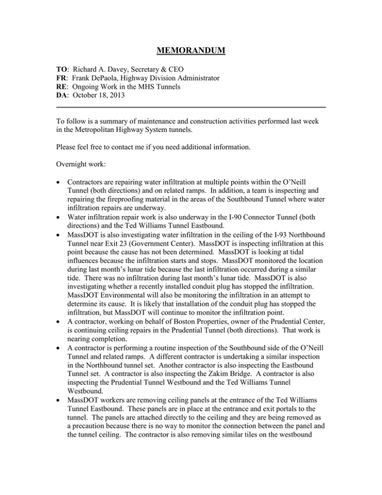 MEMORANDUM