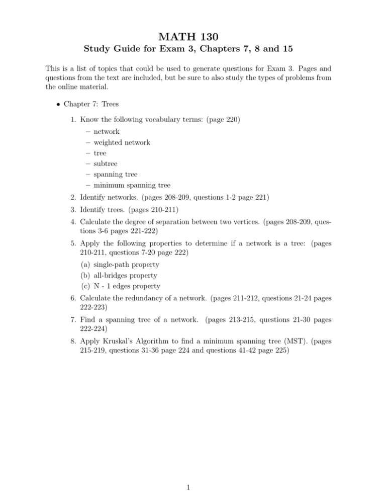 MATH 130