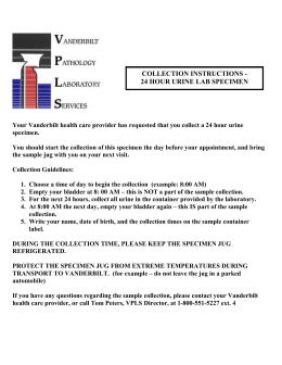 (C-Diff) Collection Instructions - Parkview Health Laboratory: Test