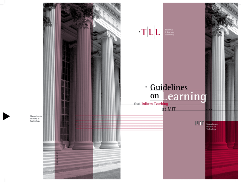 Learning Guidelines on