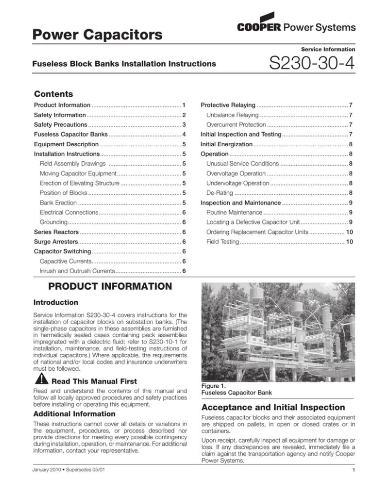 S230-30-4 Power Capacitors