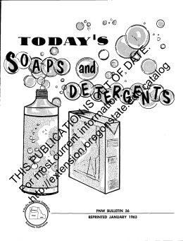 Timeline: A History of Soap and Detergents