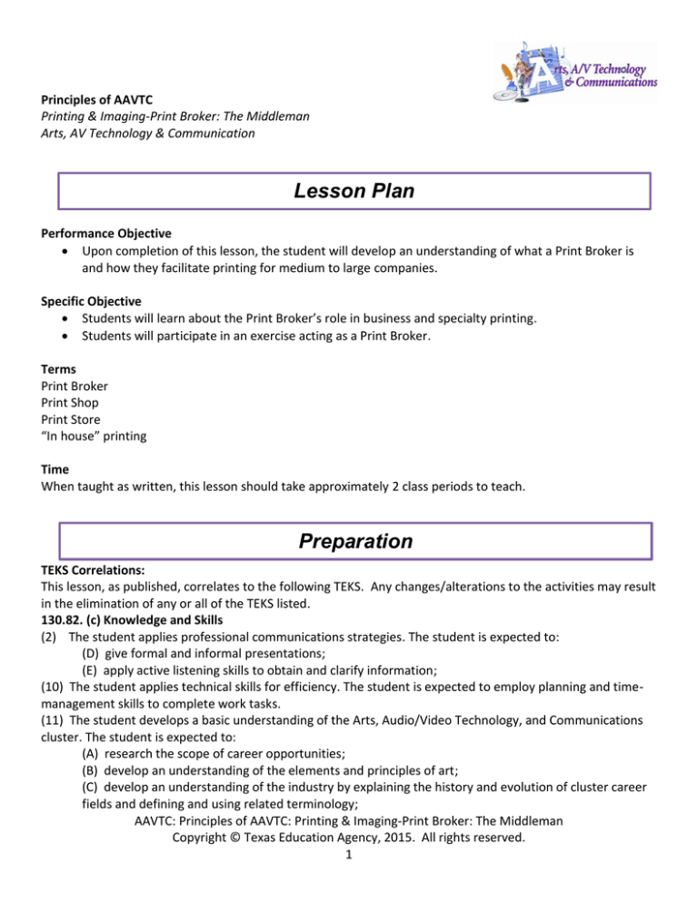 Lesson Plan
