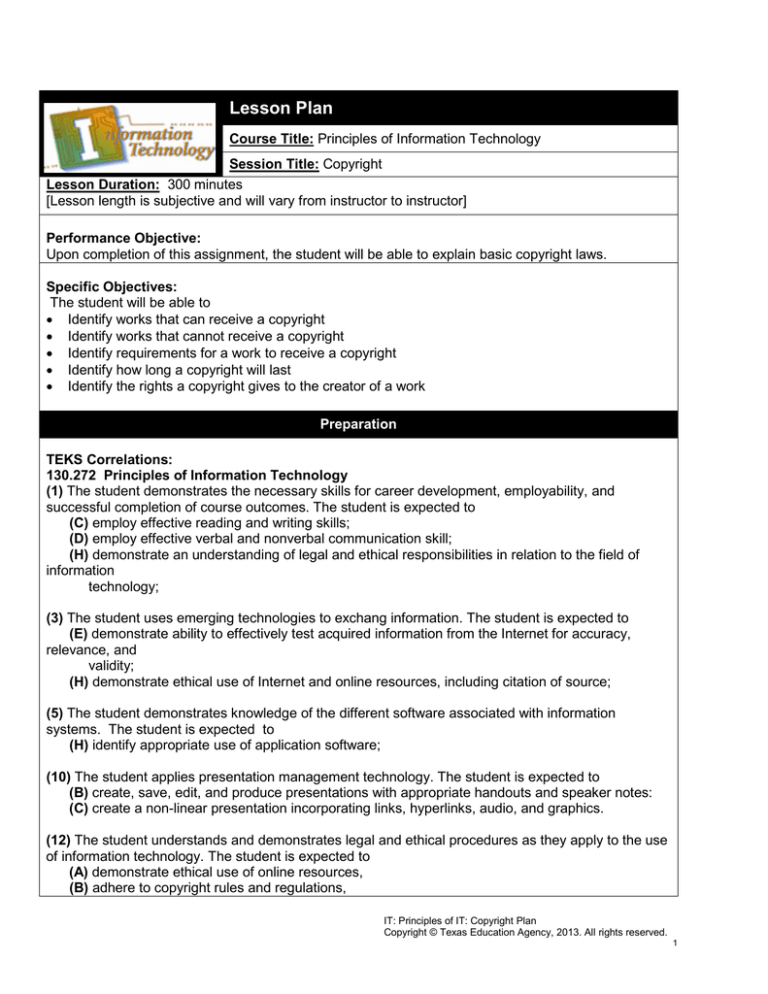 Lesson Plan Lesson Plan