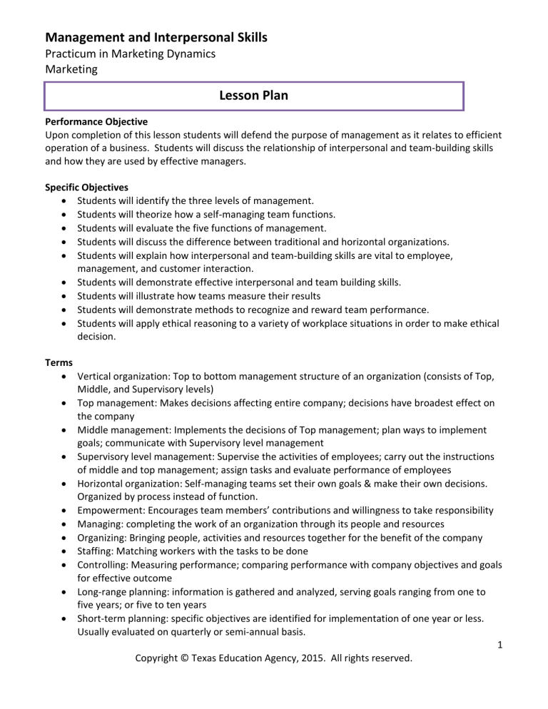 management-and-interpersonal-skills-lesson-plan-practicum-in-marketing