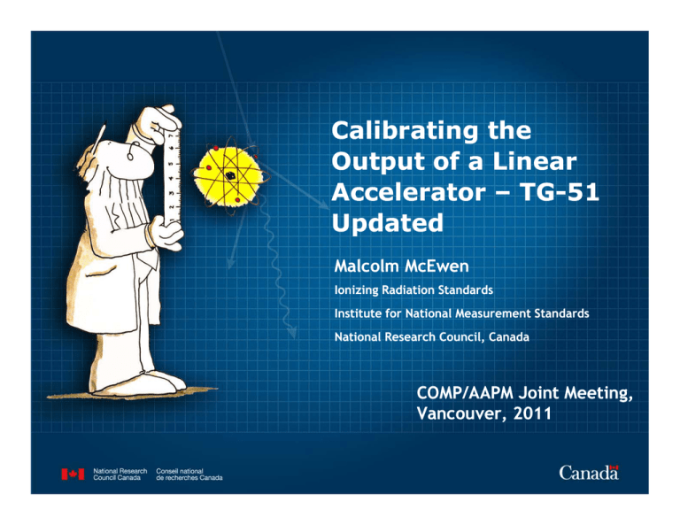 TG-51 Linear Accelerator Calibration: Updated Protocol