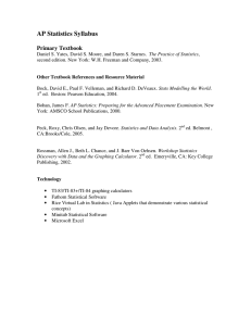 Elementary Statistics