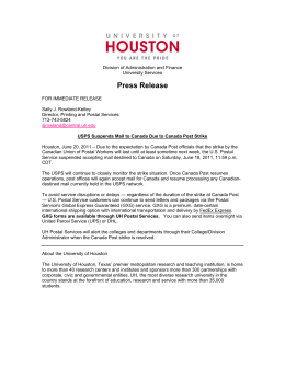 PS Form 1093 - How to apply for a PO Box