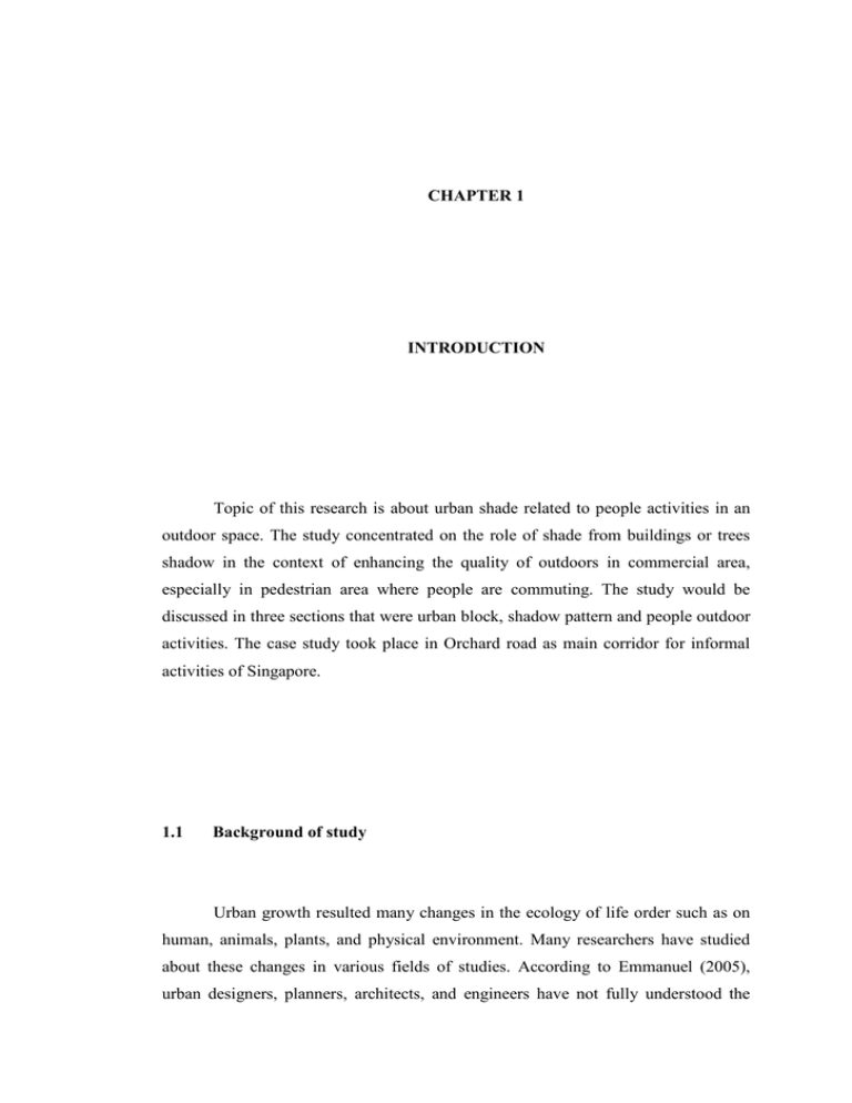 CHAPTER 1 INTRODUCTION