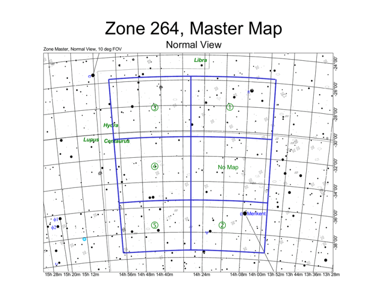 Zone 264 Master Map Normal View C E Zone 264 Master Map Normal View C E