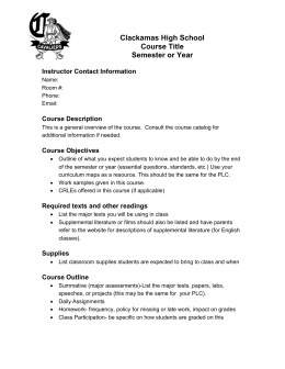 Physical Education Grading Policy Acknowledgement Form