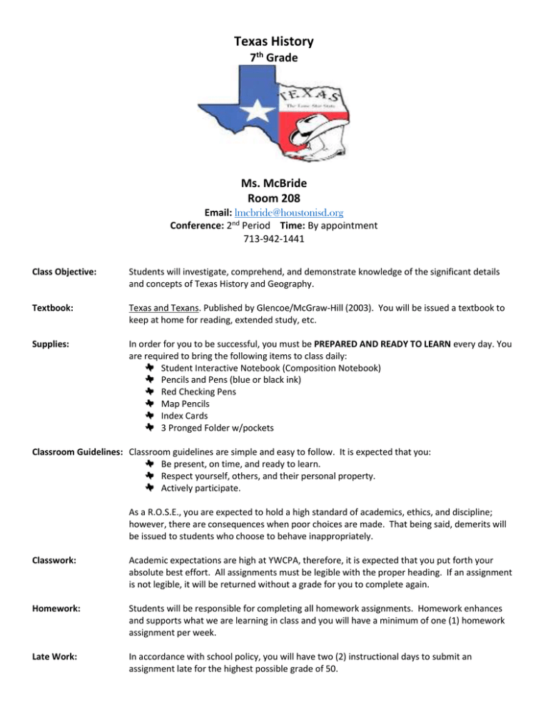 Texas History Texas History