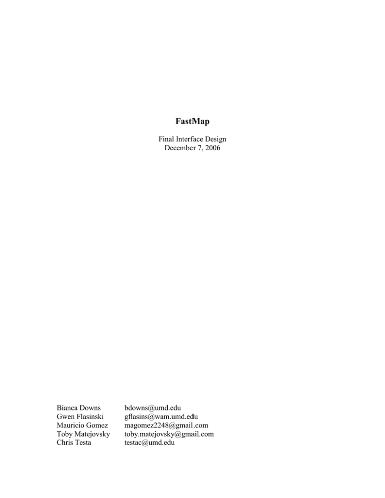 Fastmap