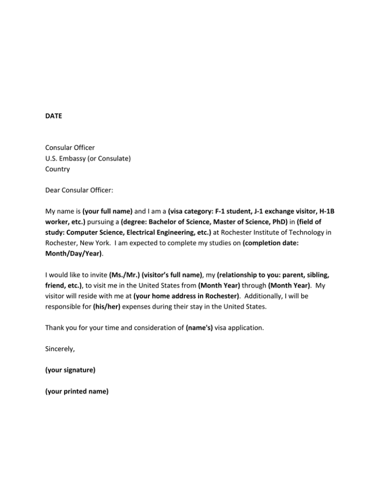 Zavaros Pal st Igen Sample Invitation Letter For Visitor Visa For 