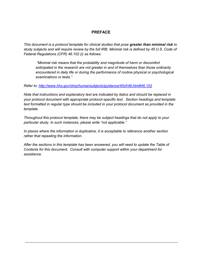 Document Review Protocol Template Free Documents Document Review Protocol Template Free Documents