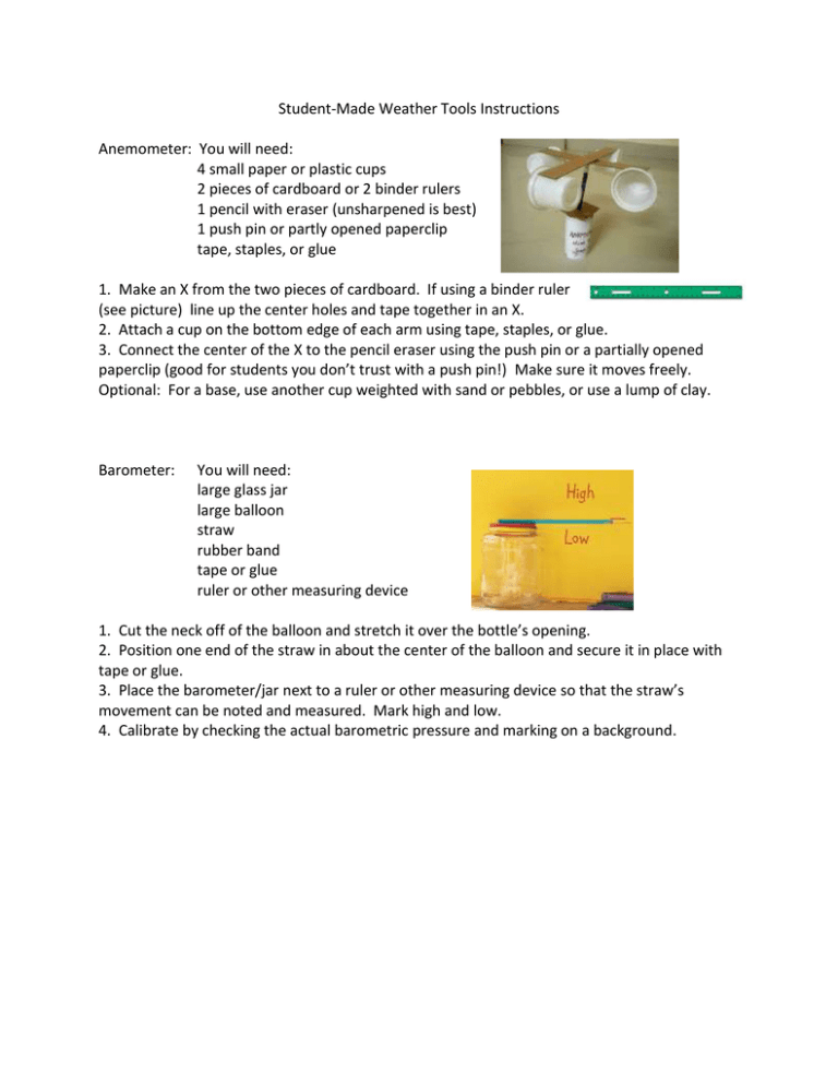 Weather Tools Instructions