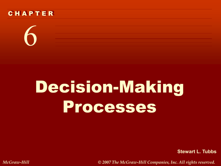 Decision-Making Processes: Techniques & Strategies