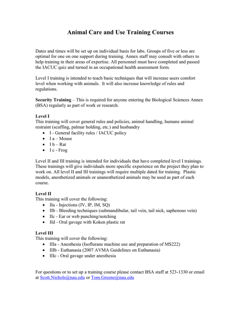 Training Courses Training Courses