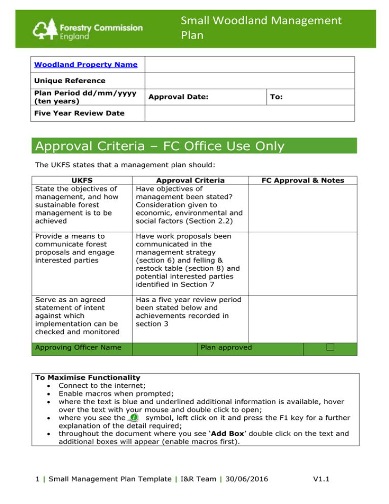 Download Macro enabled Template