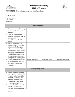Sample Budget Justification Narrative