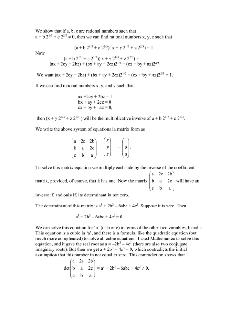 Finding Inverses Doc