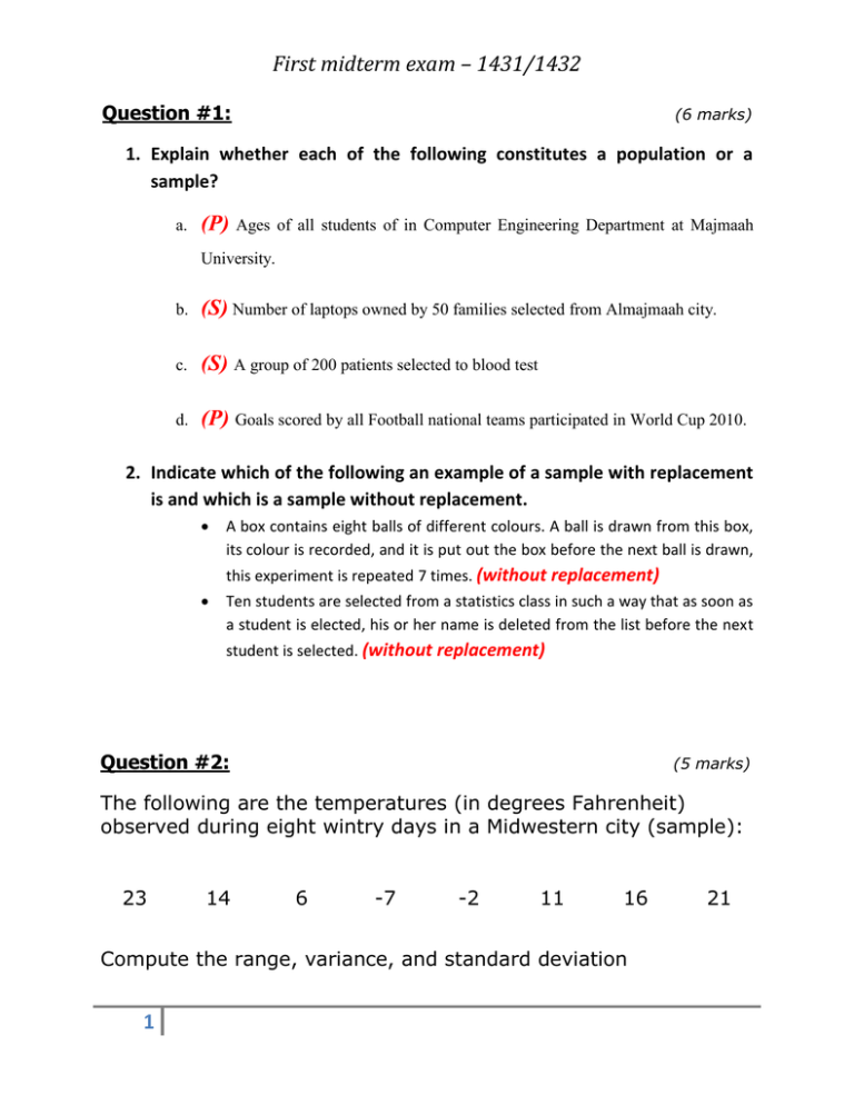 Solution final stat 31 32