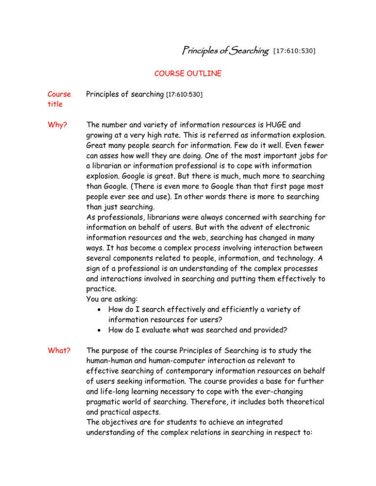 Course outline doc