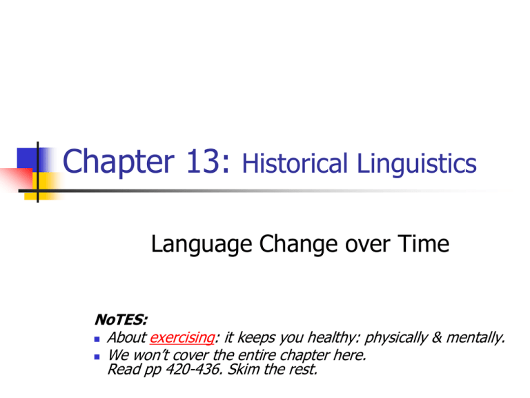 Chapter 13 Slides