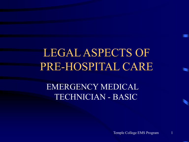 Legal Ethical Aspects