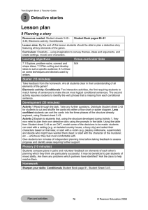 Detective Thinking worksheet